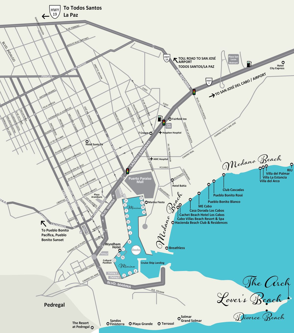 Maps - Destino Los Cabos