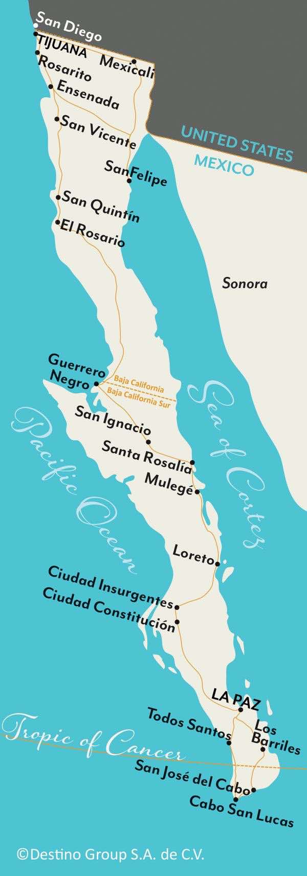 Maps - Destino Los Cabos