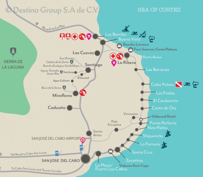 Baja California Sur Maps – Destino Magazine